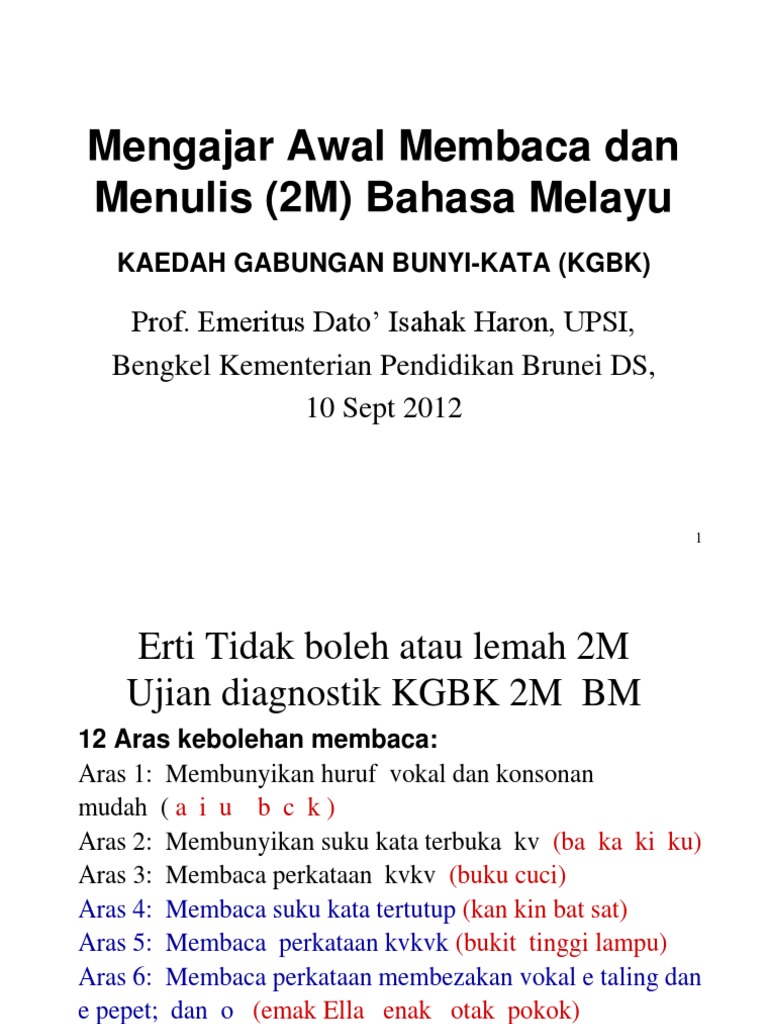 KGBK Brunei 6 Fasa 10sept 2012 | PDF