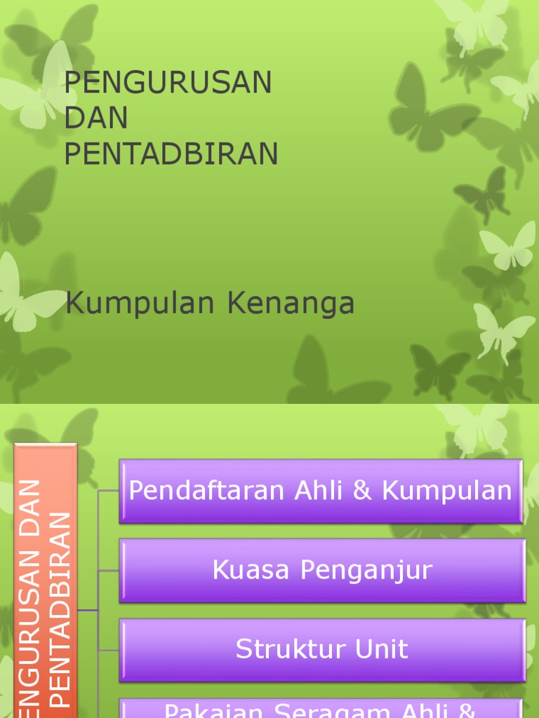 PENGURUSAN Dan Pentadbiran | PDF