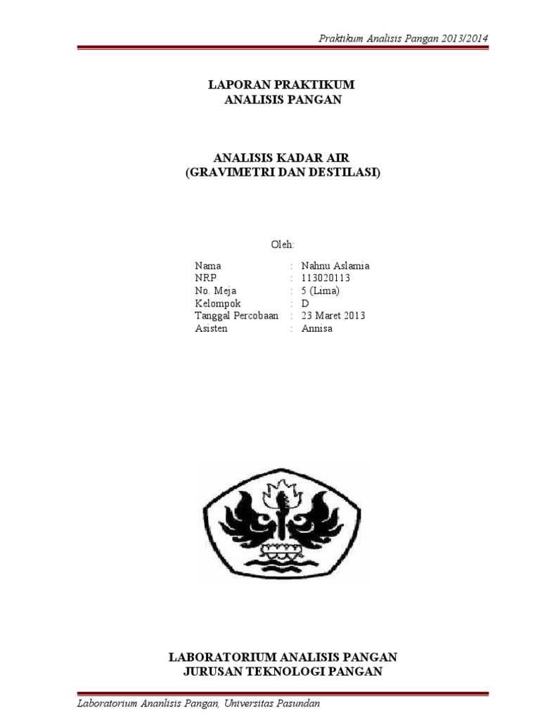 Cover Laporan AP | PDF