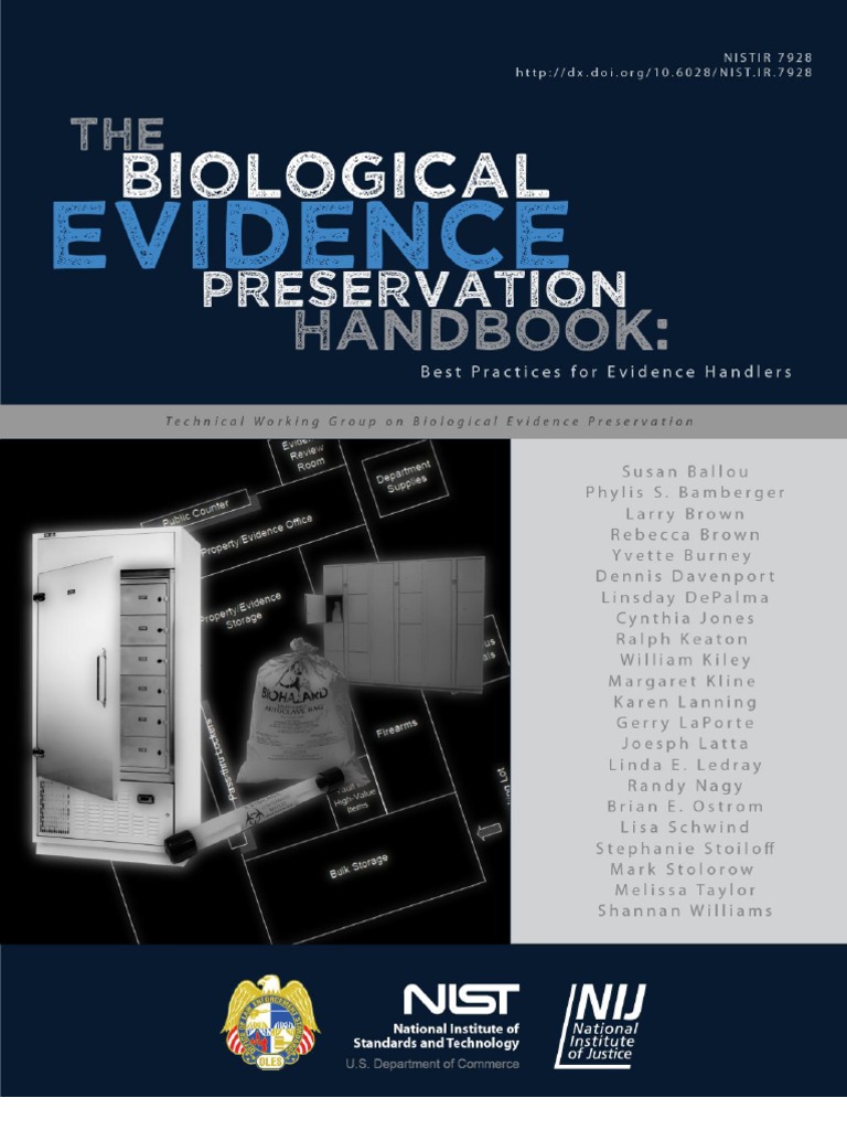 Biological Evidence Handling | PDF | Personal Protective Equipment ...