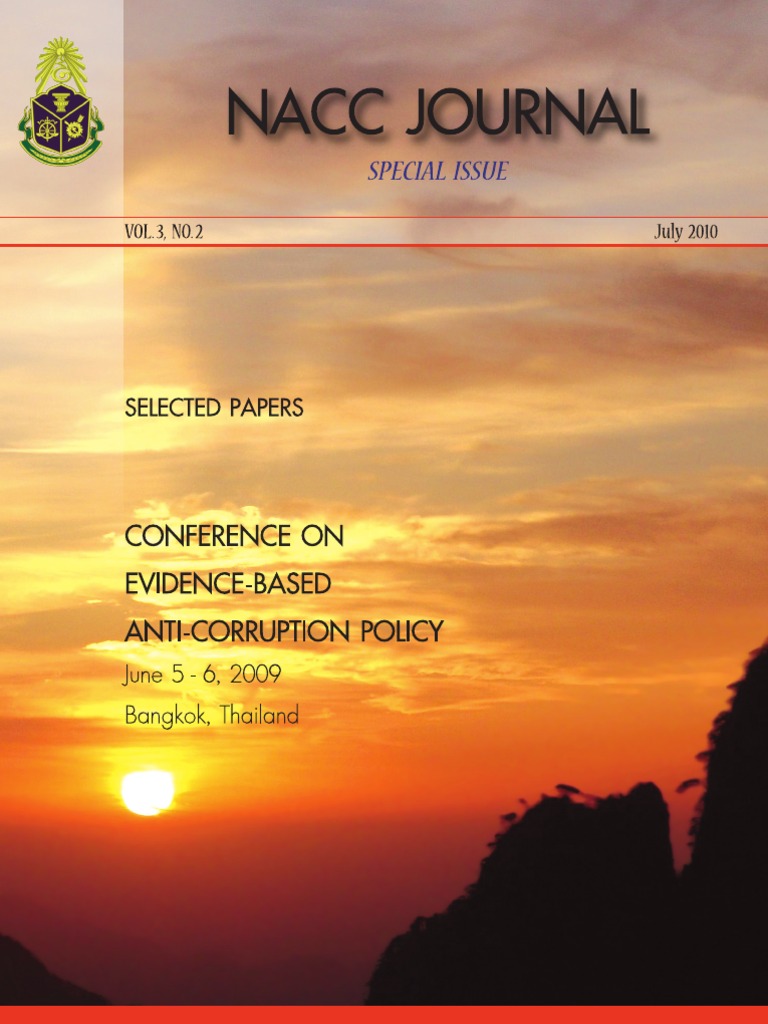 NACC Journal, Special Issue | PDF | Political Corruption | Human Rights