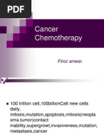 Anticancer Drugs Classification | PDF | Chemotherapy | Cell Cycle