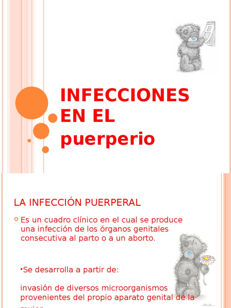 Infecciones Puerperales: Síntomas y Tratamiento | PDF | Periodo ...