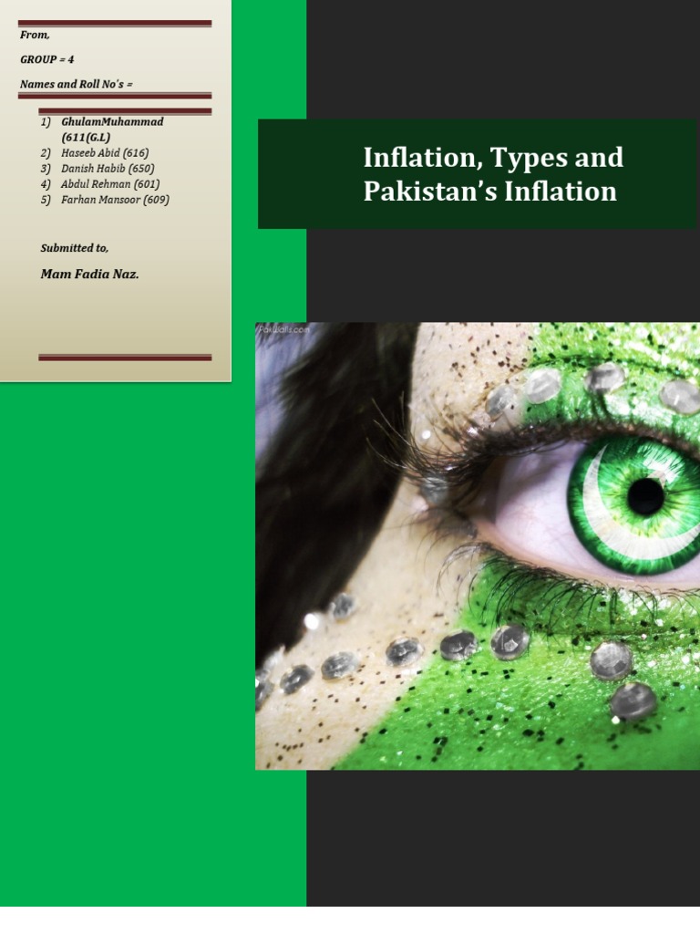Inflation, Types and Pakistan's Inflation: Mam Fadia Naz | PDF ...