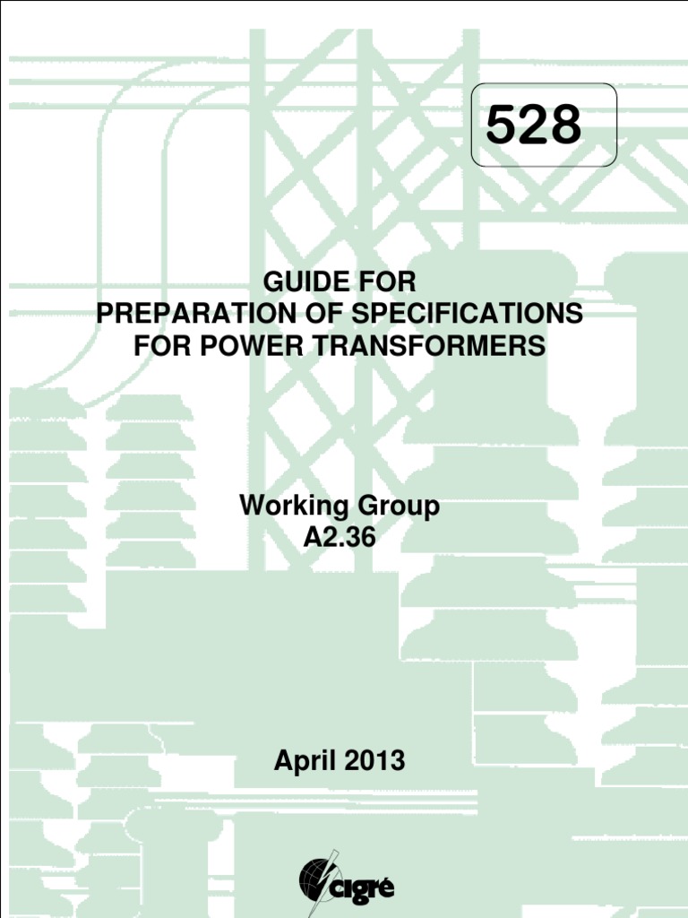 GUIDE FOR PREPARATION OF SPECIFICATIONS FOR POWER TRANSFORMERS ...