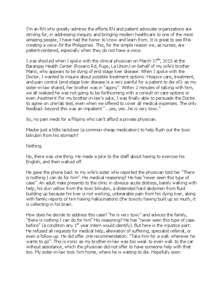 Dying With Dignity | Physician | Patient