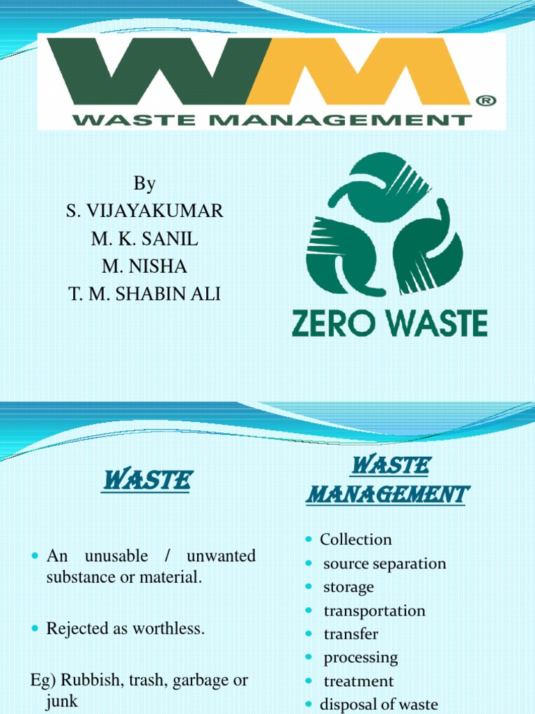 Waste Management | PDF
