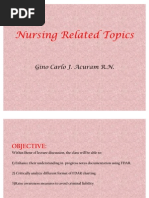FDAR - Nurses Notes | PDF | Patient | Medical Diagnosis