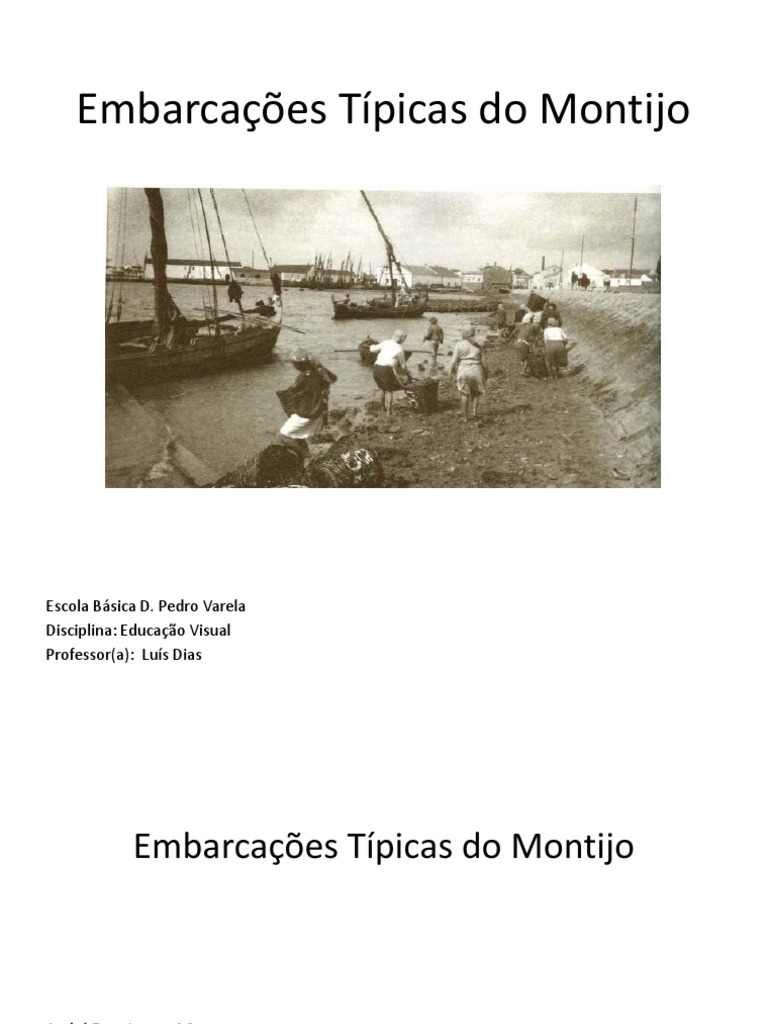 Embarcações Típicas do Montijo | PDF | Fragata | Lisboa