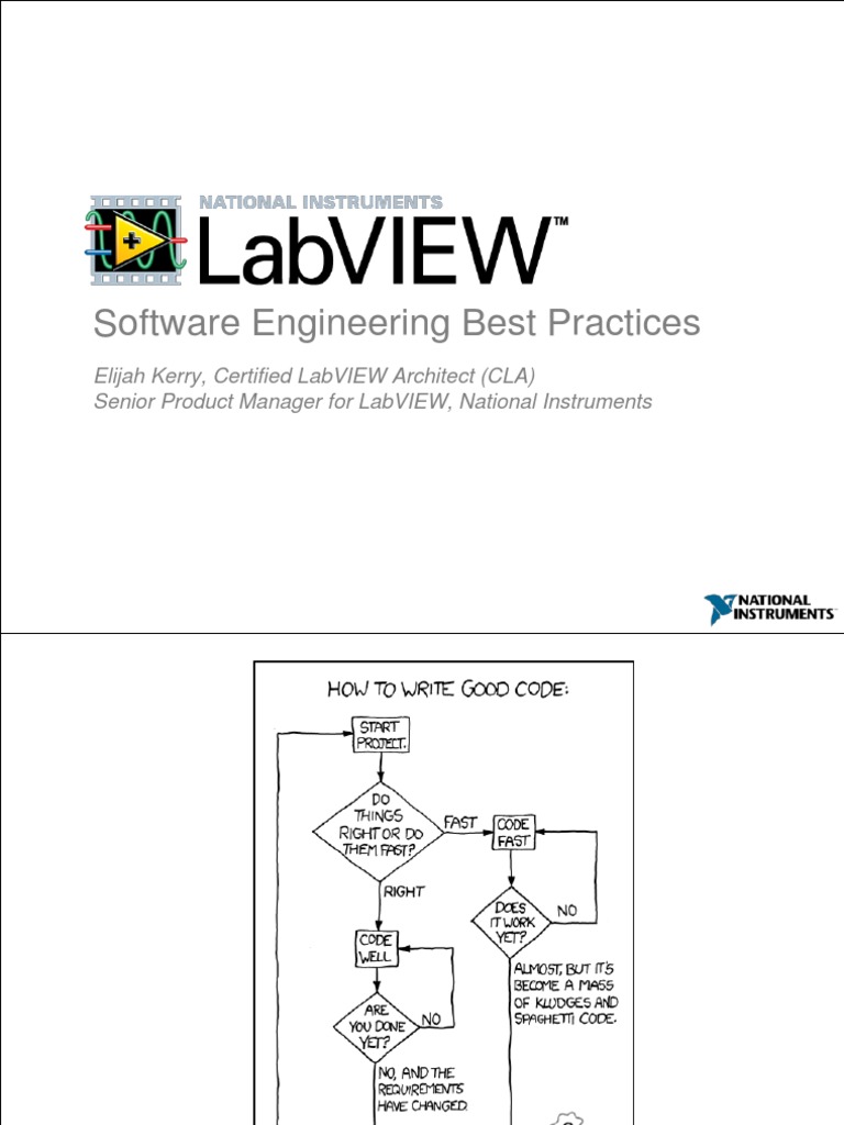 Software Engineering With LabVIEW | PDF | Unit Testing | Library ...