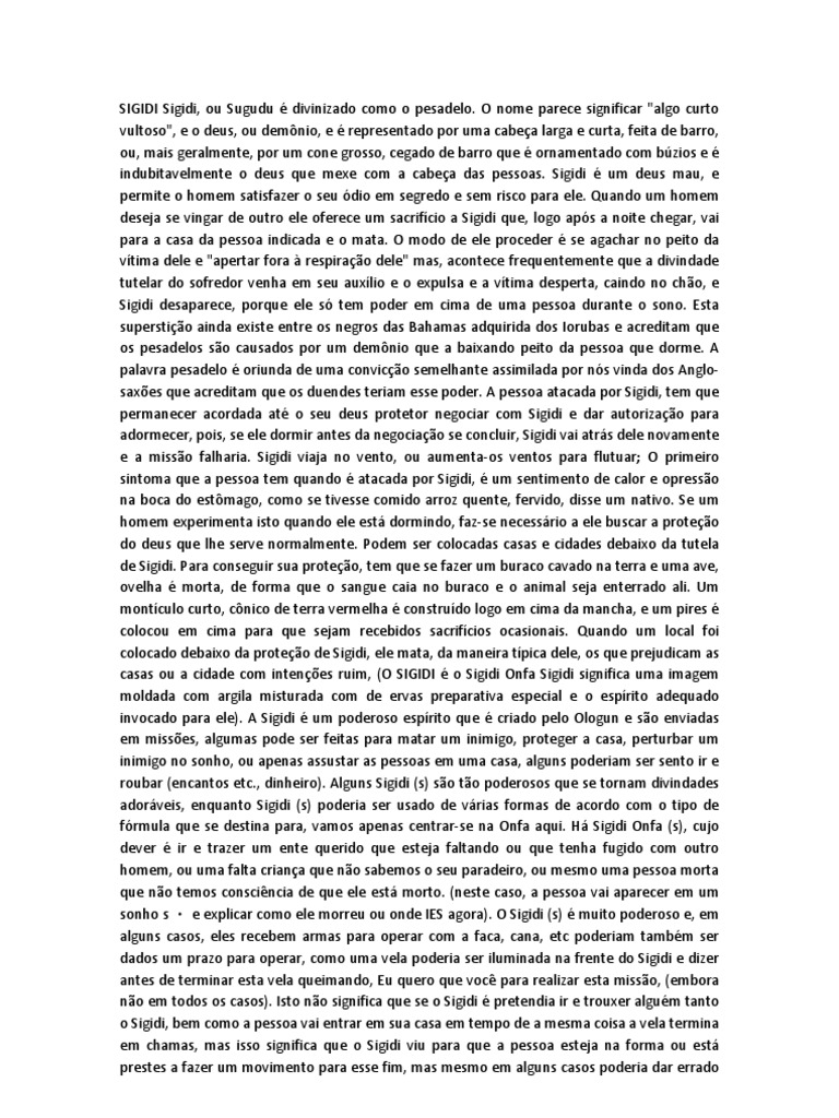 SIGIDI Sigidi | PDF