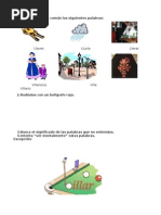 Juego Tabú Vocabulario de La Casa | PDF