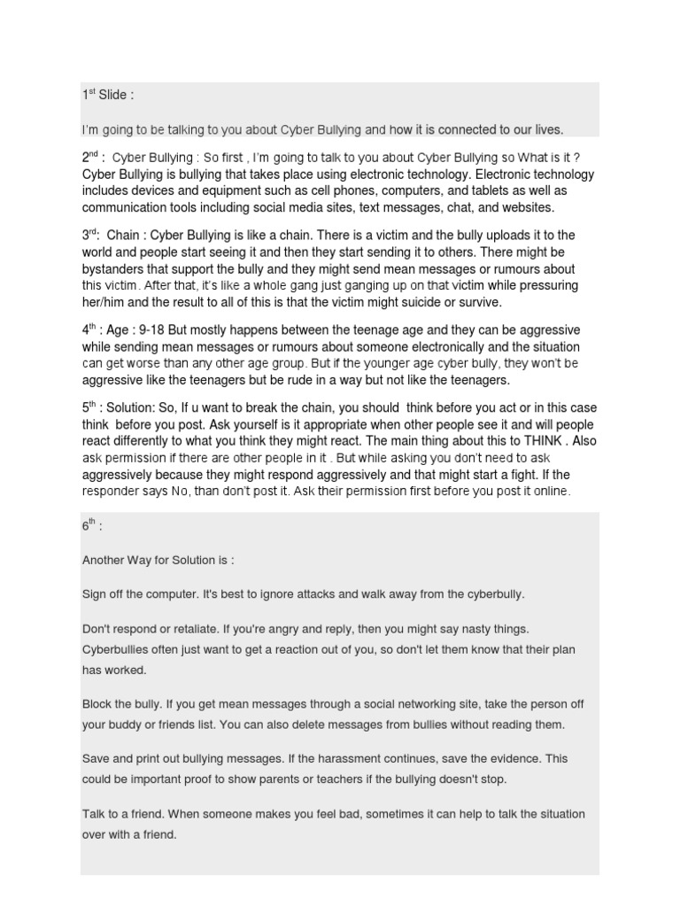 Rika- Cyber Bullying Script Video | Cyberbullying | Bullying