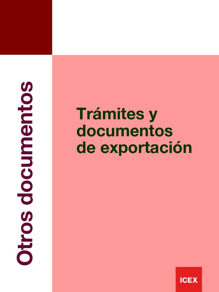 Tramietes y Documentos de Exportacion | PDF