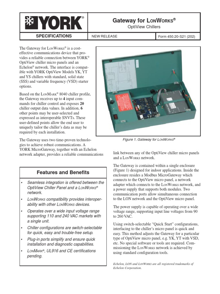 York Gateway | PDF | Gateway (Telecommunications) | Power Supply