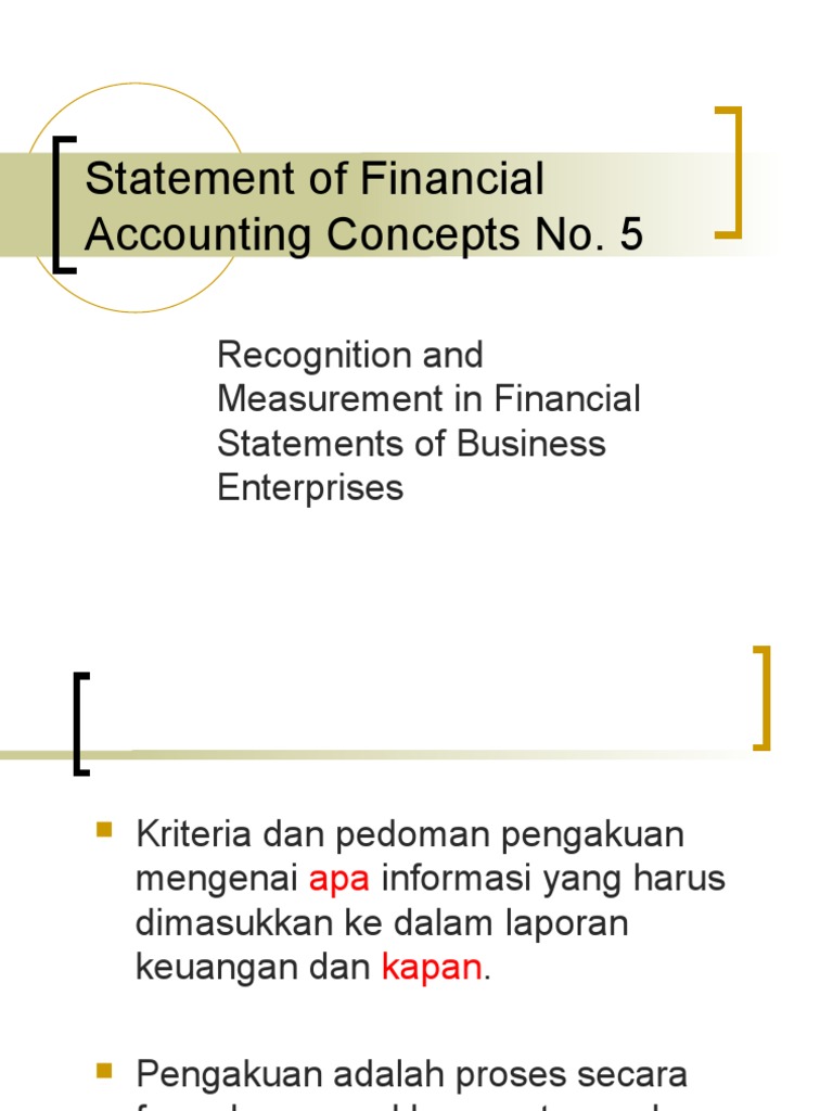 Sfac No 5 | PDF | Pengelolaan Keuangan & Uang | Hukum