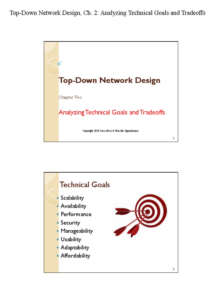 Analyzing Technical Goals and Tradeoffs | PDF | Bandwidth (Computing ...