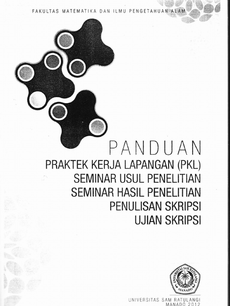 Panduan Skripsi dan PKL FMIPA UNSRAT | PDF | Seni | Komputer