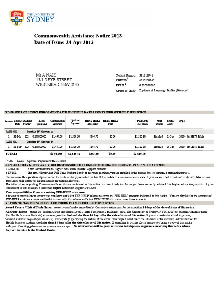 Commonwealth Assistance Notice | PDF | Government | Business