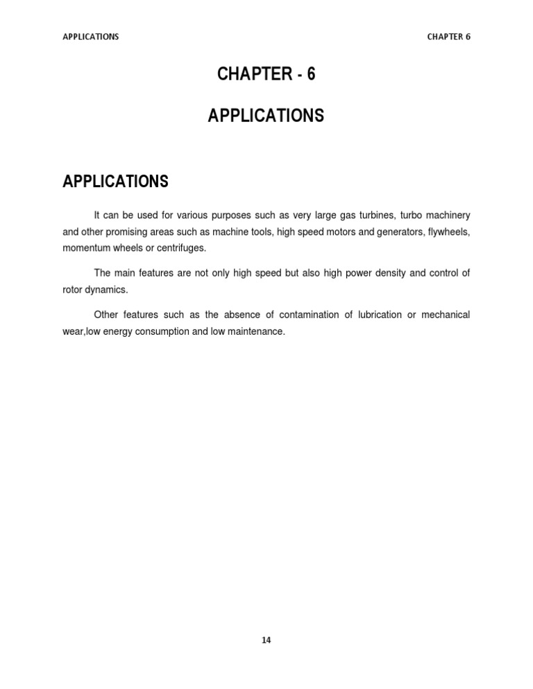 Chapter - 6 Applications | PDF