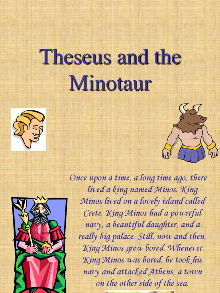 Theseus and the Minotaur for Kids | PDF | Minotaur | Theseus