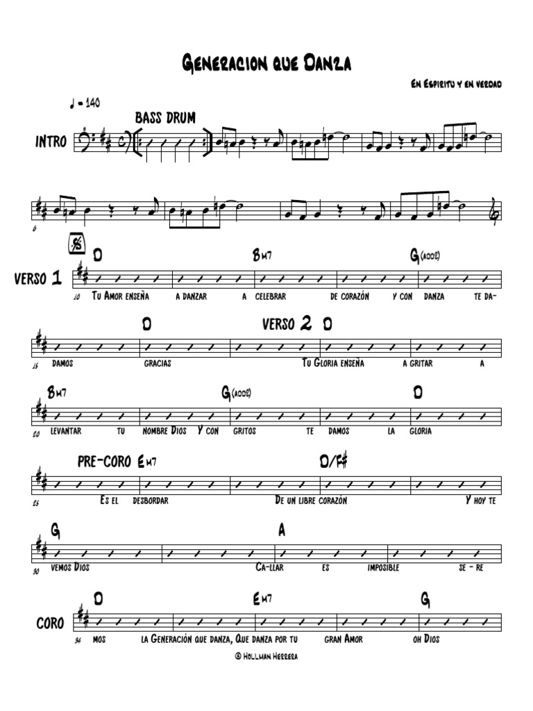 Chart Generacion Que Danza-D | PDF