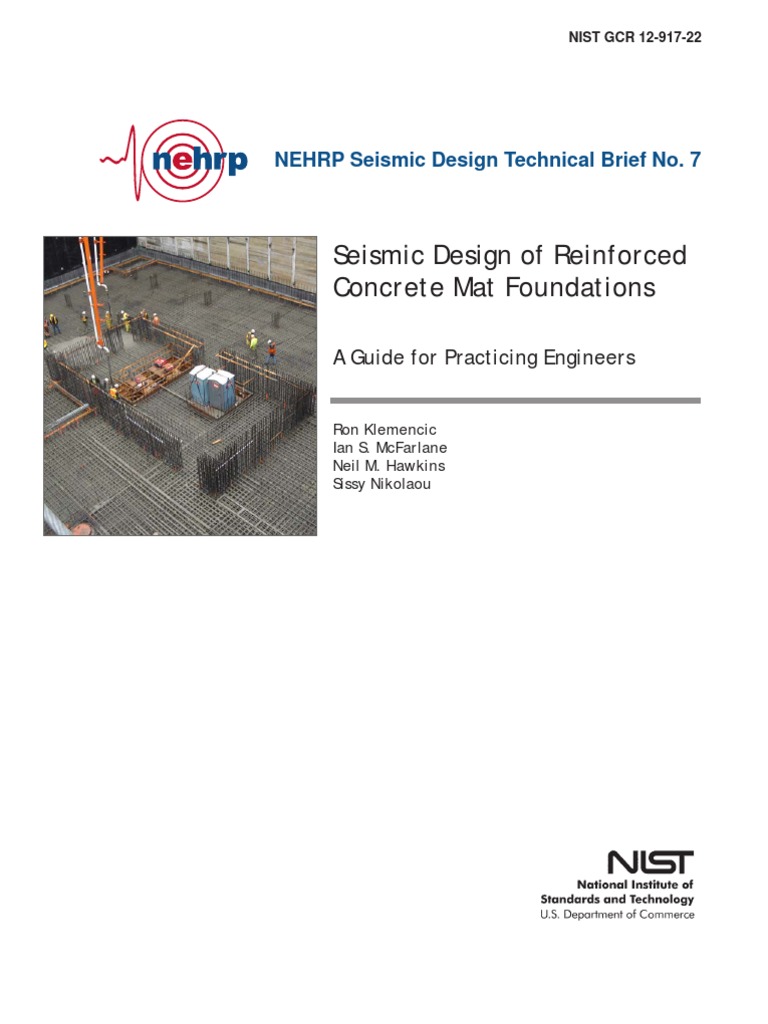 Seismic Design of Reinforced Concrete Mat Foundations - A Guide For ...