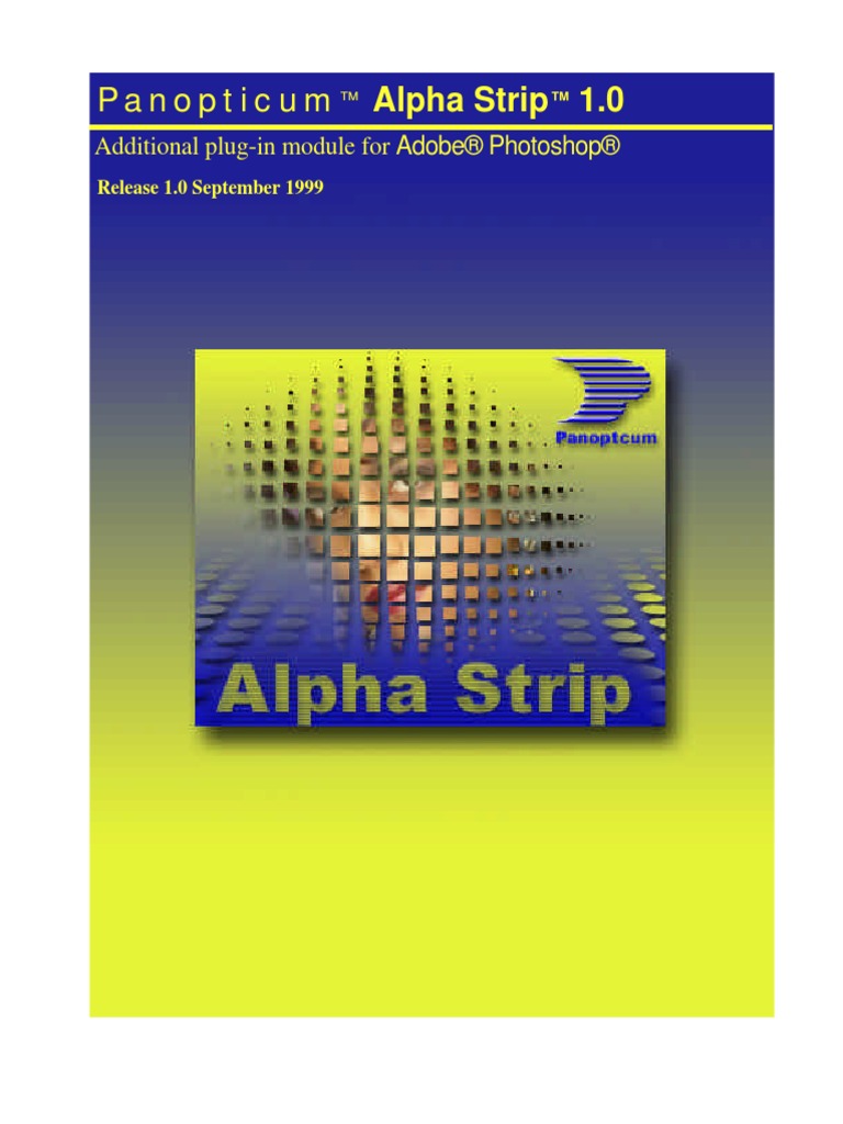 UsersGuide AlphaStrip | PDF | Trademark | Adobe Photoshop