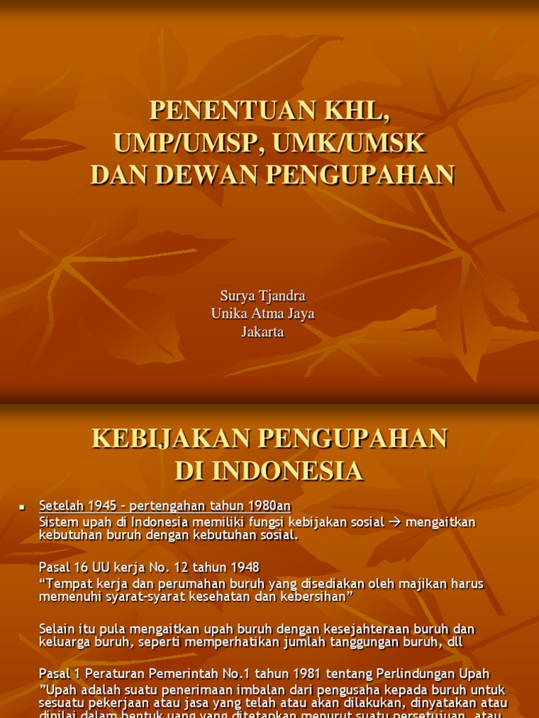 Teori Upah Minimum | PDF