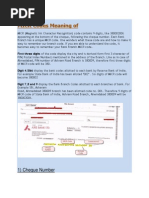 Sample Cheque Leaf | PDF