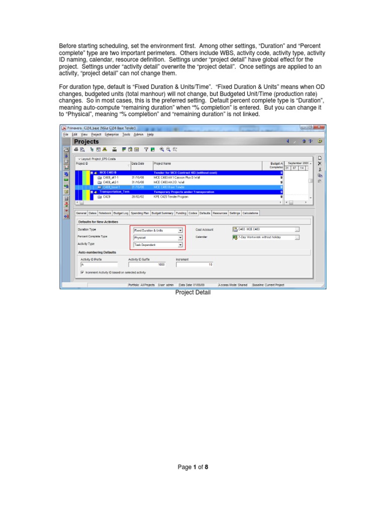 Cost Loading in Primavera P6 Guide | PDF