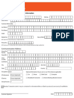 Bob Statement Form | PDF