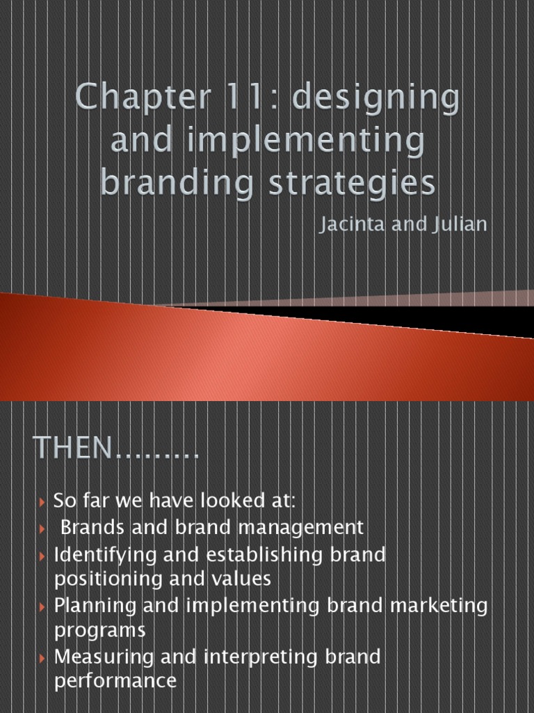 Designing & Implementing Branding Strategies | PDF | Brand | Marketing