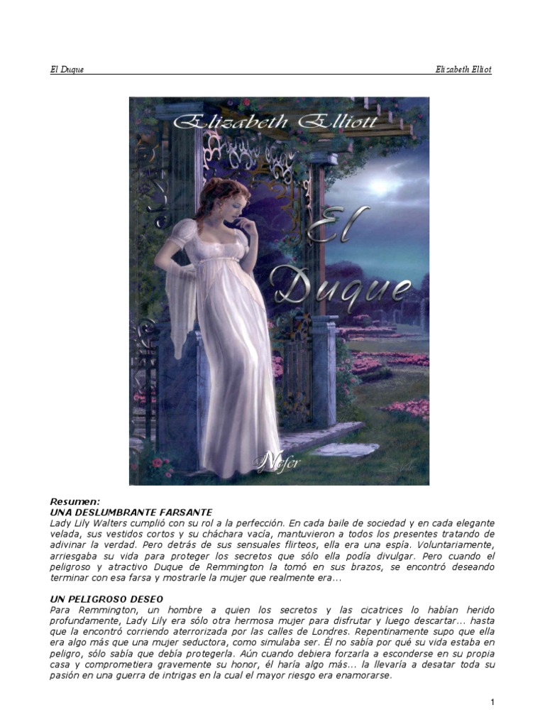 Elizabeth Eliott - El Duque | PDF