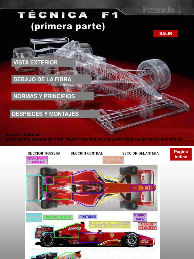 Formula 1 | PDF | Direccion | Transmisión (Mecánica)