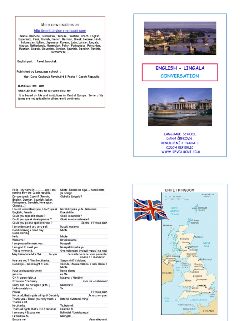 Lingala - English Phrase Book | PDF | Languages | Language Arts ...