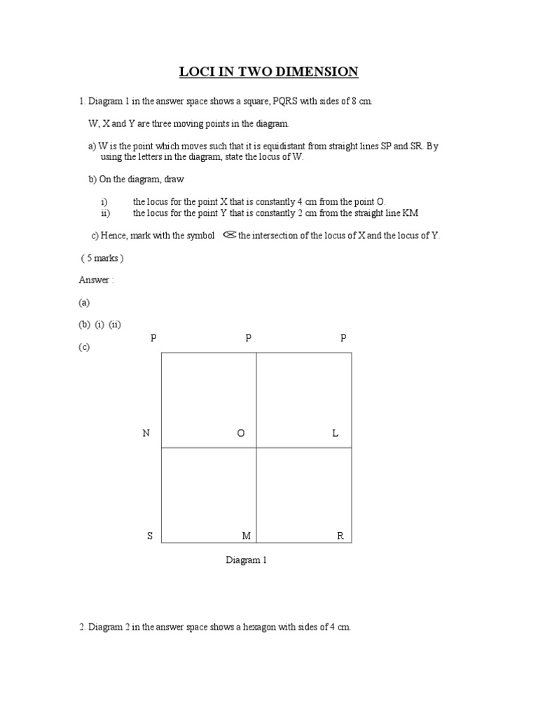 Locus | PDF | Elementary Geometry | Classical Geometry
