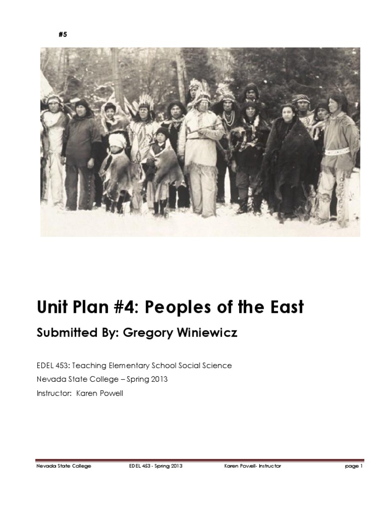 EDEL453 Spring2013 GregWINIEWICZ Unit 4 LESSON 1 History Day 5 | PDF ...