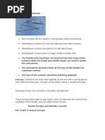 Instrument Count Sheet | Medical Procedures | Surgery