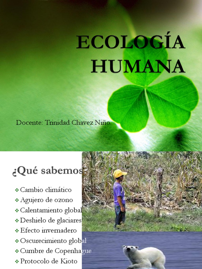 Ecología Humana | PDF