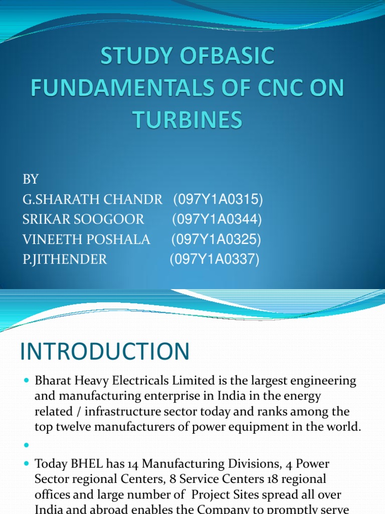 Basic Fundamentals of CNC Machine Operation | PDF | Numerical Control | Machining