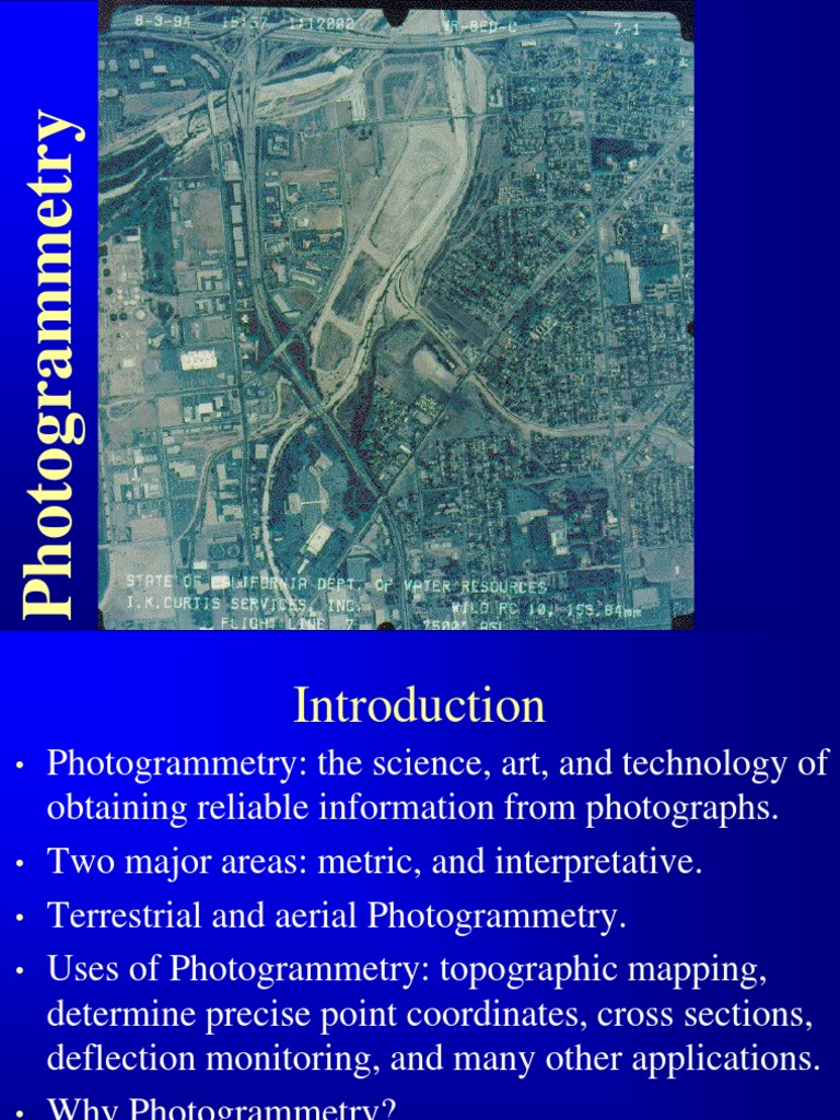 Photogrammetry I | PDF | Camera | Exposure (Photography)