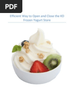 Bar Cleaning Schedule | PDF | Non Alcoholic Drinks | Domestic Implements