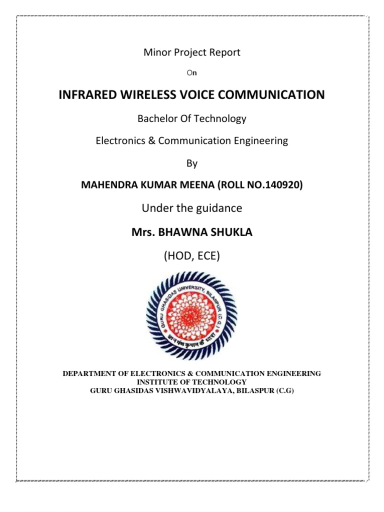 Wirelesss Infra Red Communication Through Ir Led | PDF | Bipolar ...