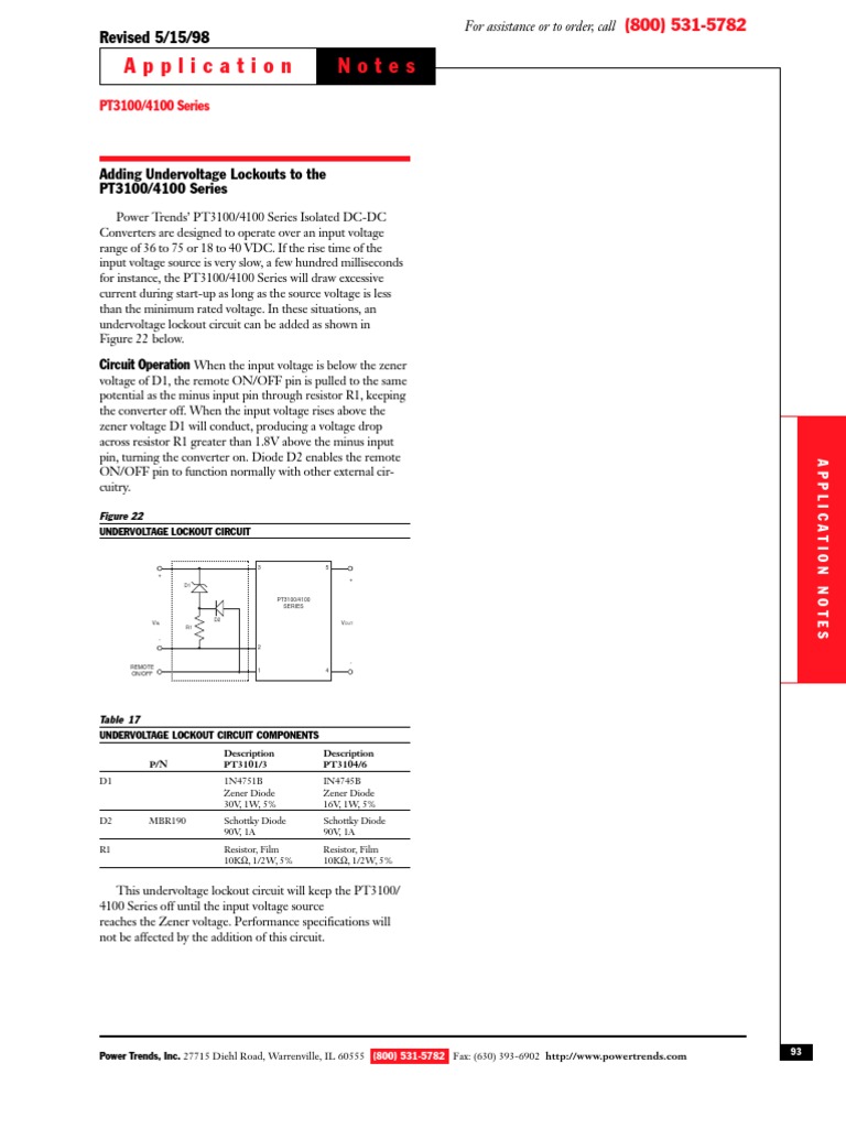 Undervoltage Lockout Circuit | PDF | Electronic Circuits | Diode