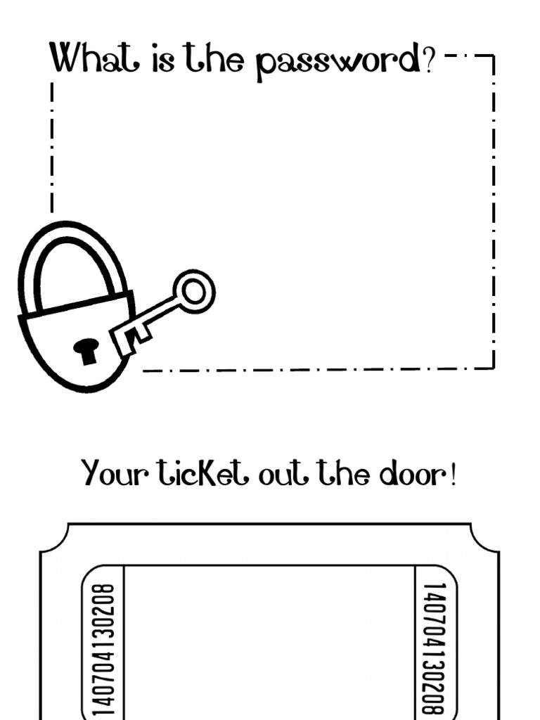 Unlocking Your Ticket Out | PDF