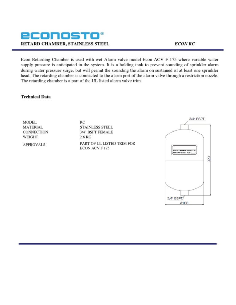 Retard Chamber RC | PDF
