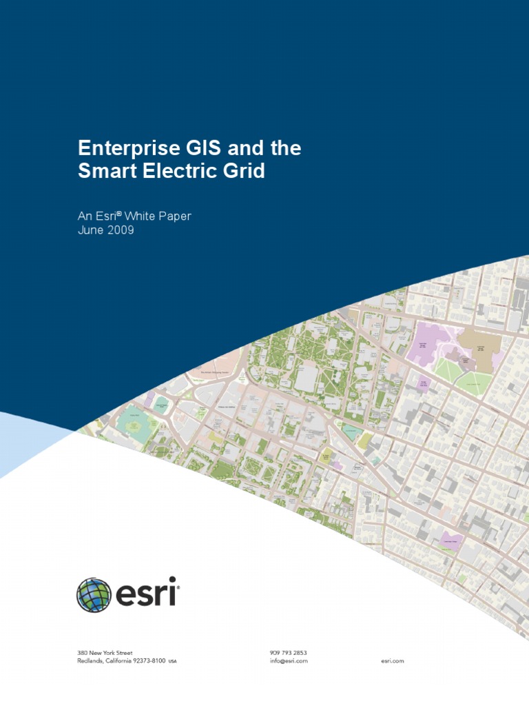 Enterprise Gis Smart Electric Grid | PDF | Smart Grid | Electrical Grid