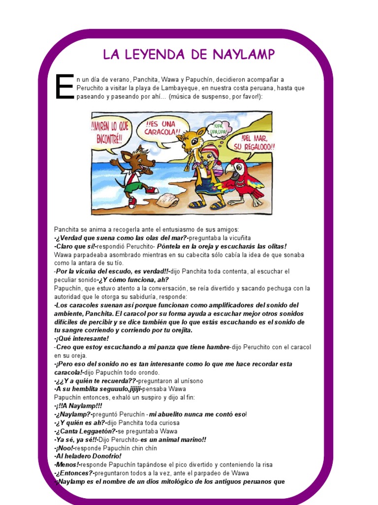 La Leyenda de Naylamp | PDF