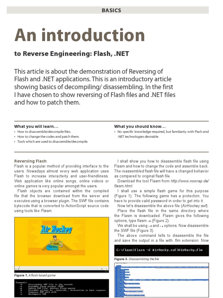 2010.07 - An Introduction To Reverse Engineering Flash | PDF | Adobe Flash | C Sharp ...